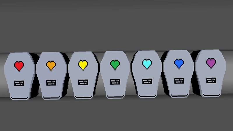 (Undertale map) Undertale: the Seven Blocks Minecraft Map