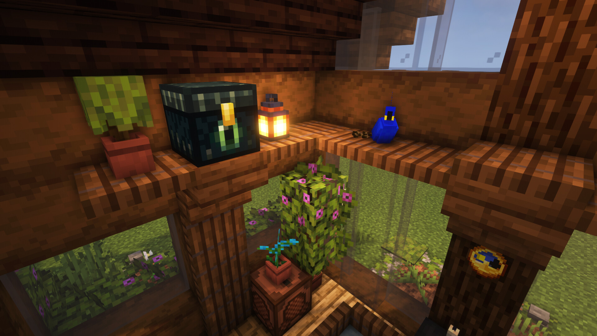 Cozy Survival Starter House Design (with interior & tutorial) Minecraft Map