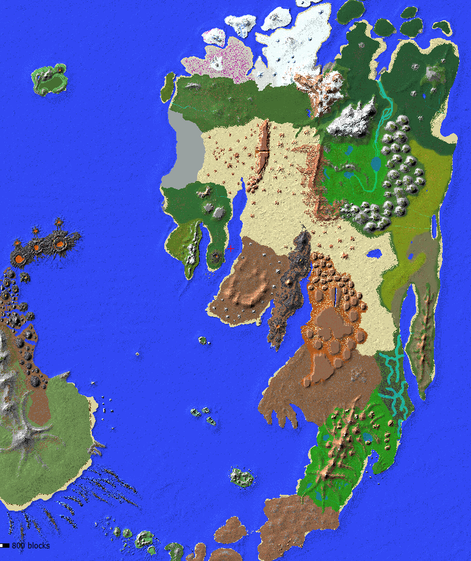 Ninjago Ultimate Map ( no build ) Minecraft Map