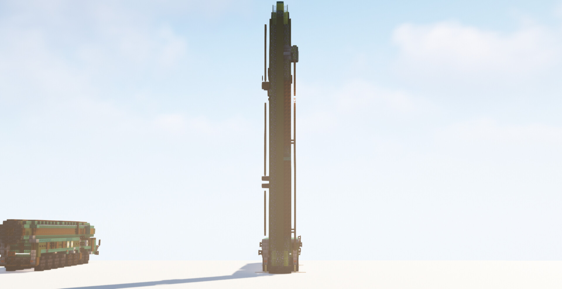 1.5:1 Scale RT-2PM2 Topol-M / SS-27 "Sickle B" Missile in MZKT-79221 ...