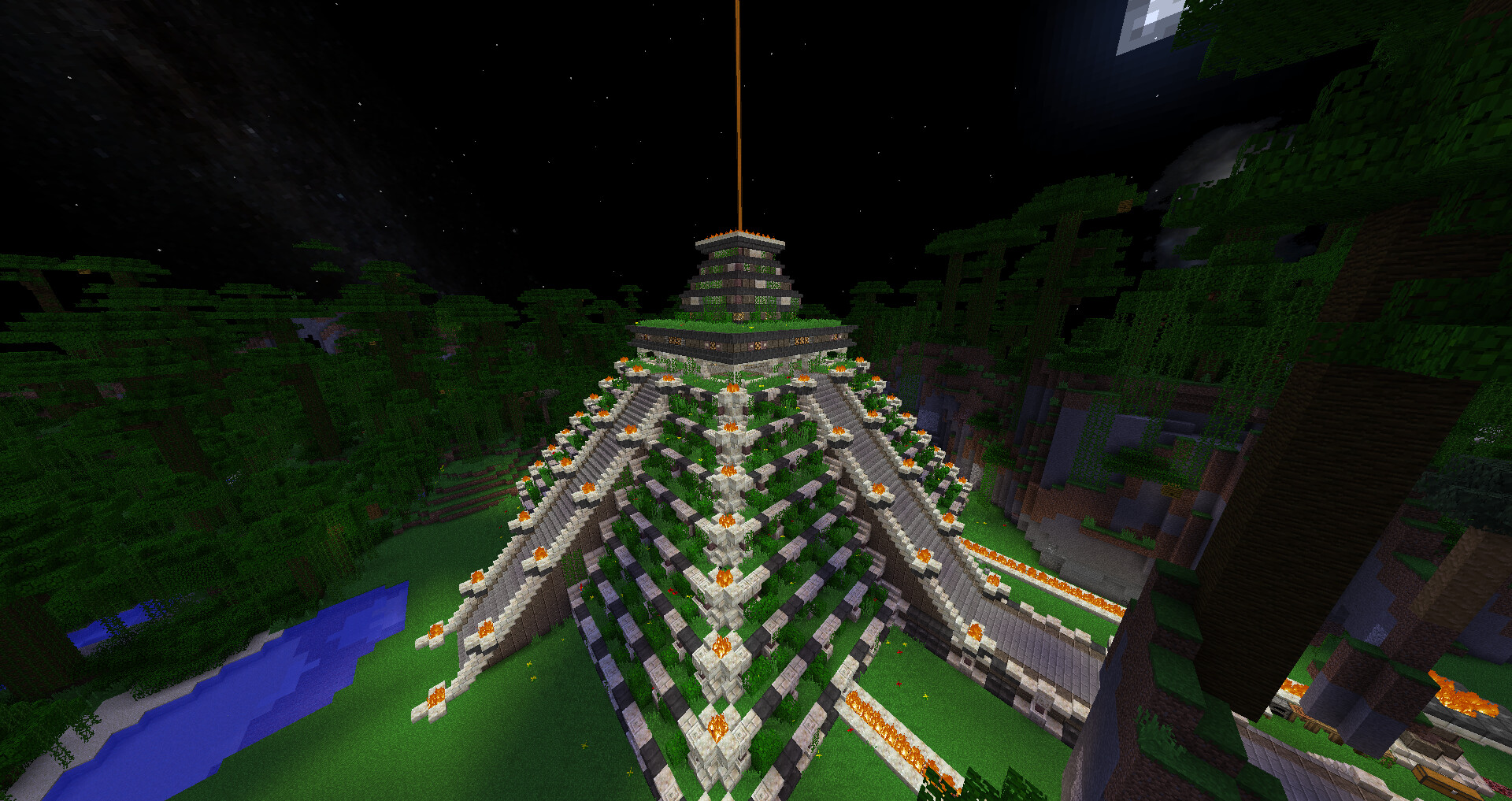 Aztec Temp - Modded Minecraft Map