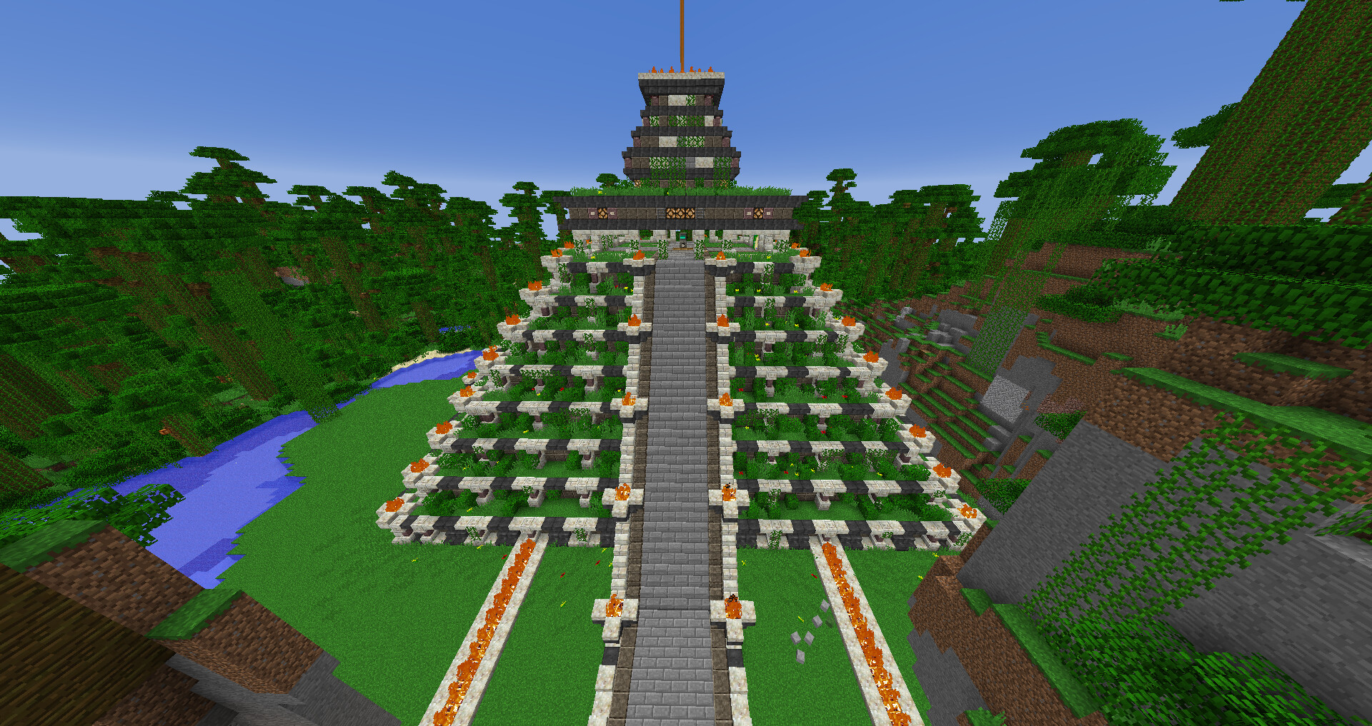 Aztec Temp - Modded Minecraft Map