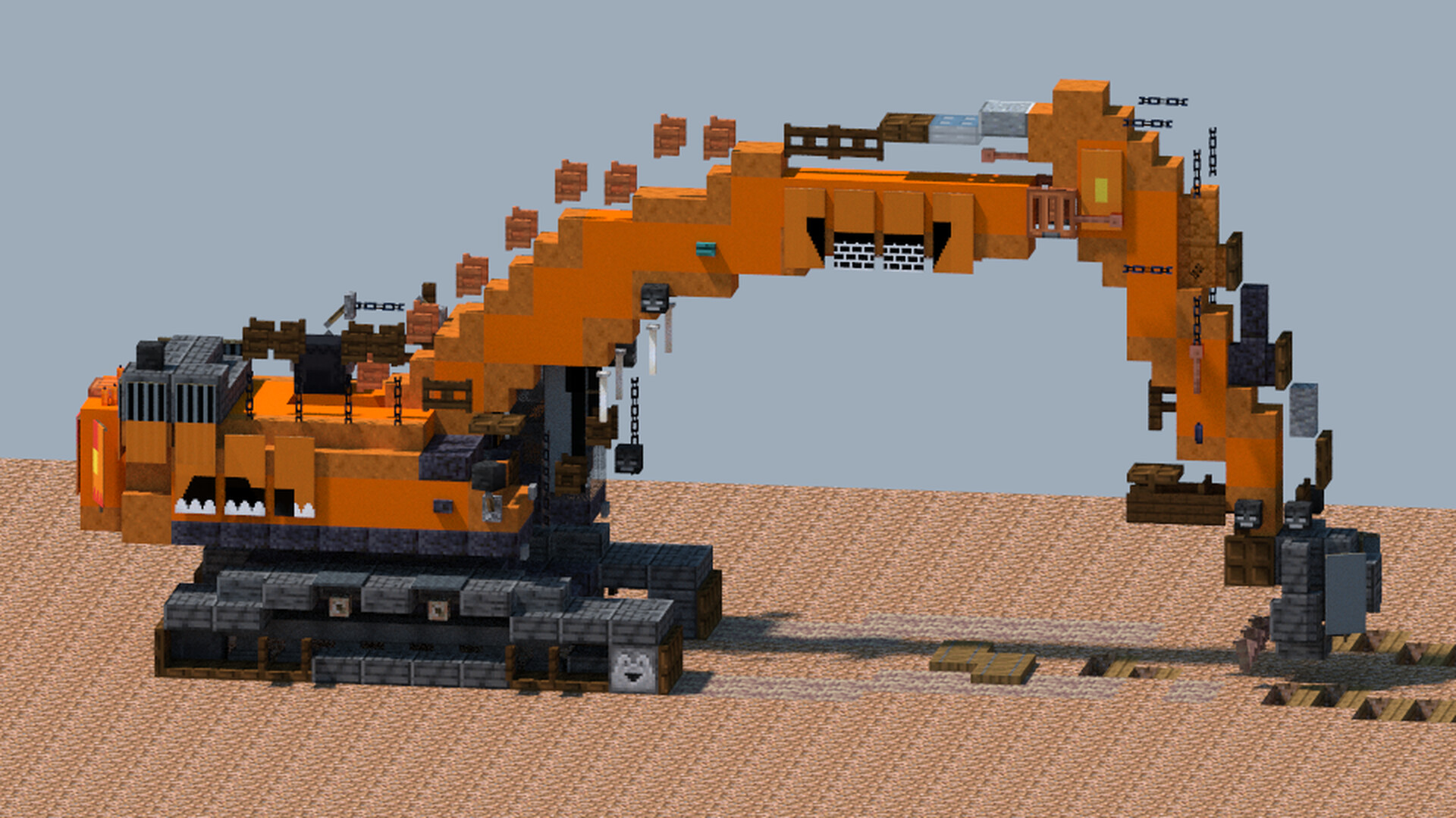 Doosan DX350LC-5, Crawler Excavator [With Download] Minecraft Map