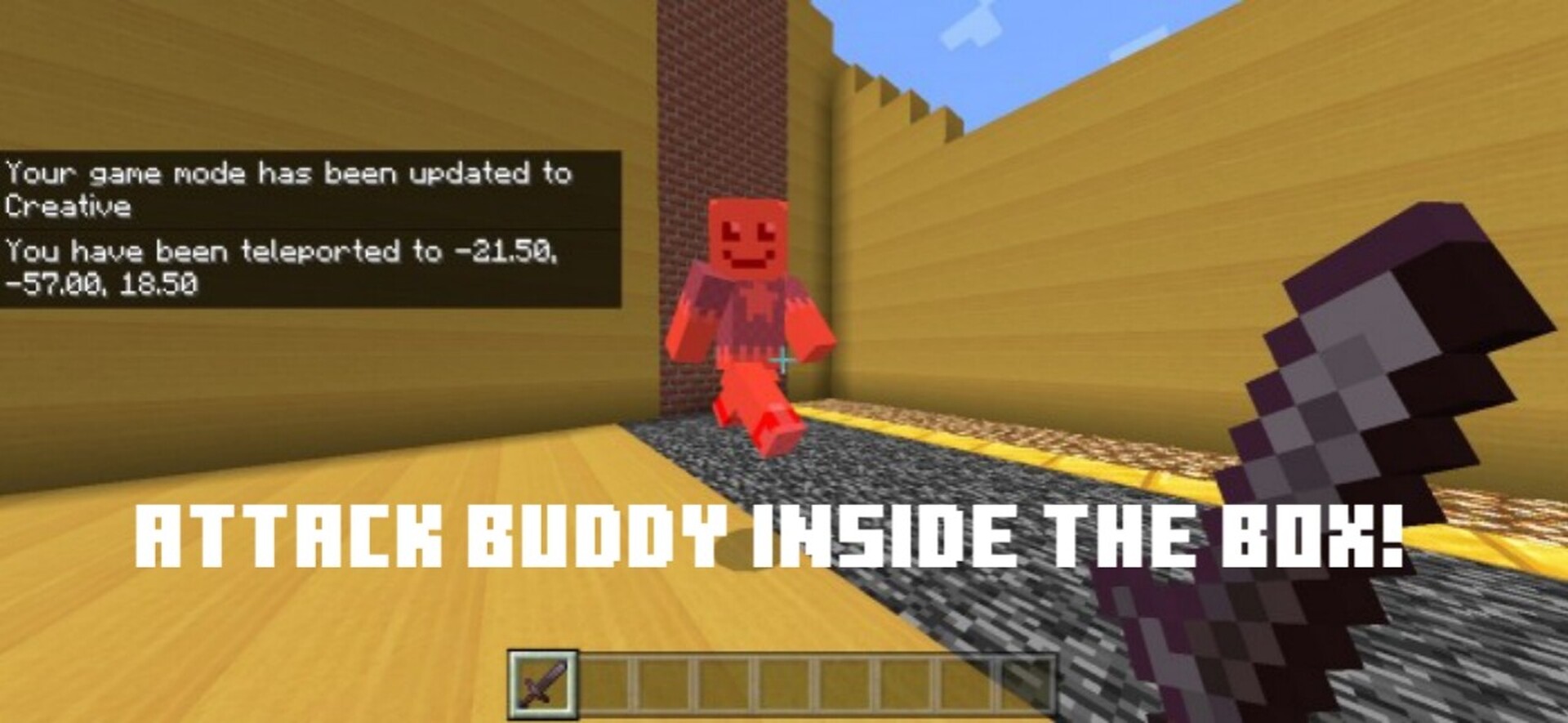 Kick The Buddy Map- The Minecraft Map Minecraft Map