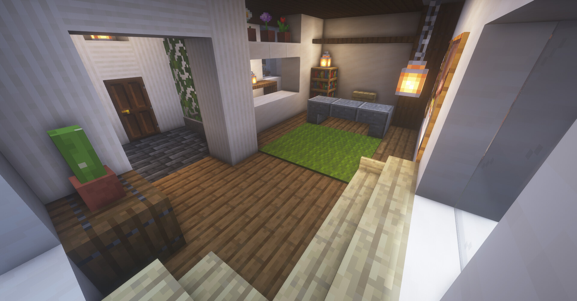 Modern Cottage Minecraft Map