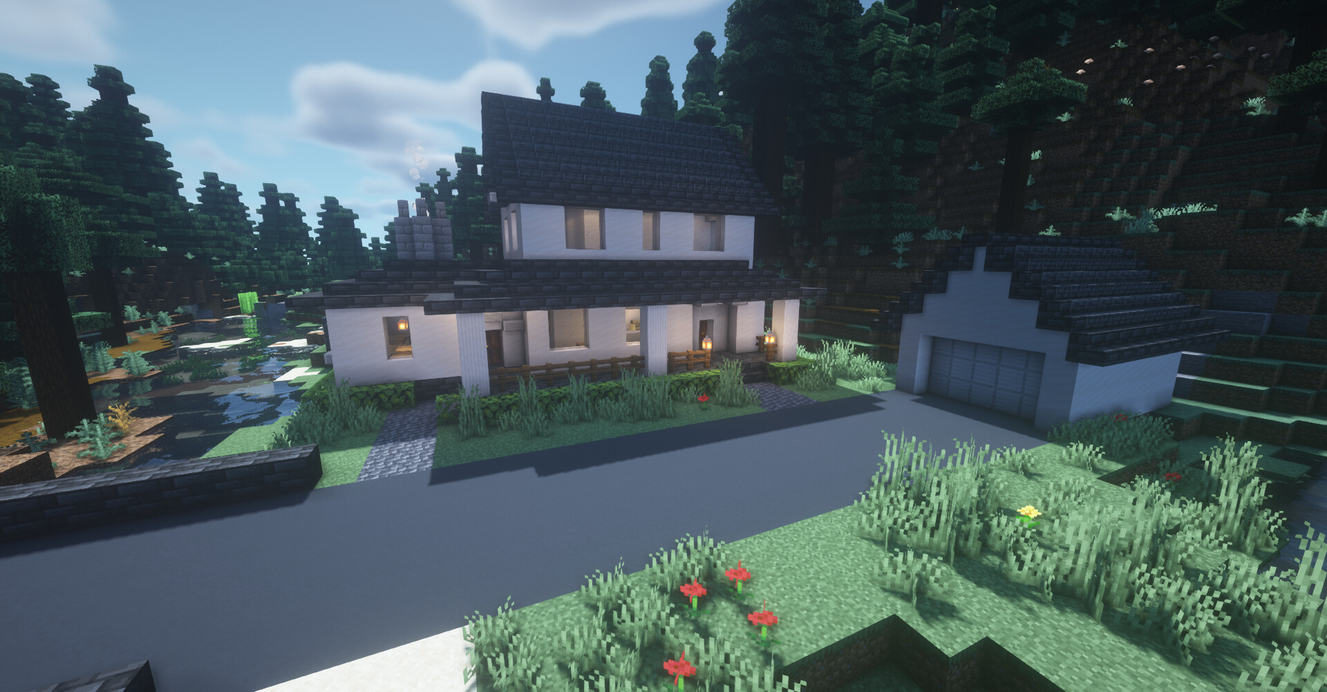Modern Cottage Minecraft Map
