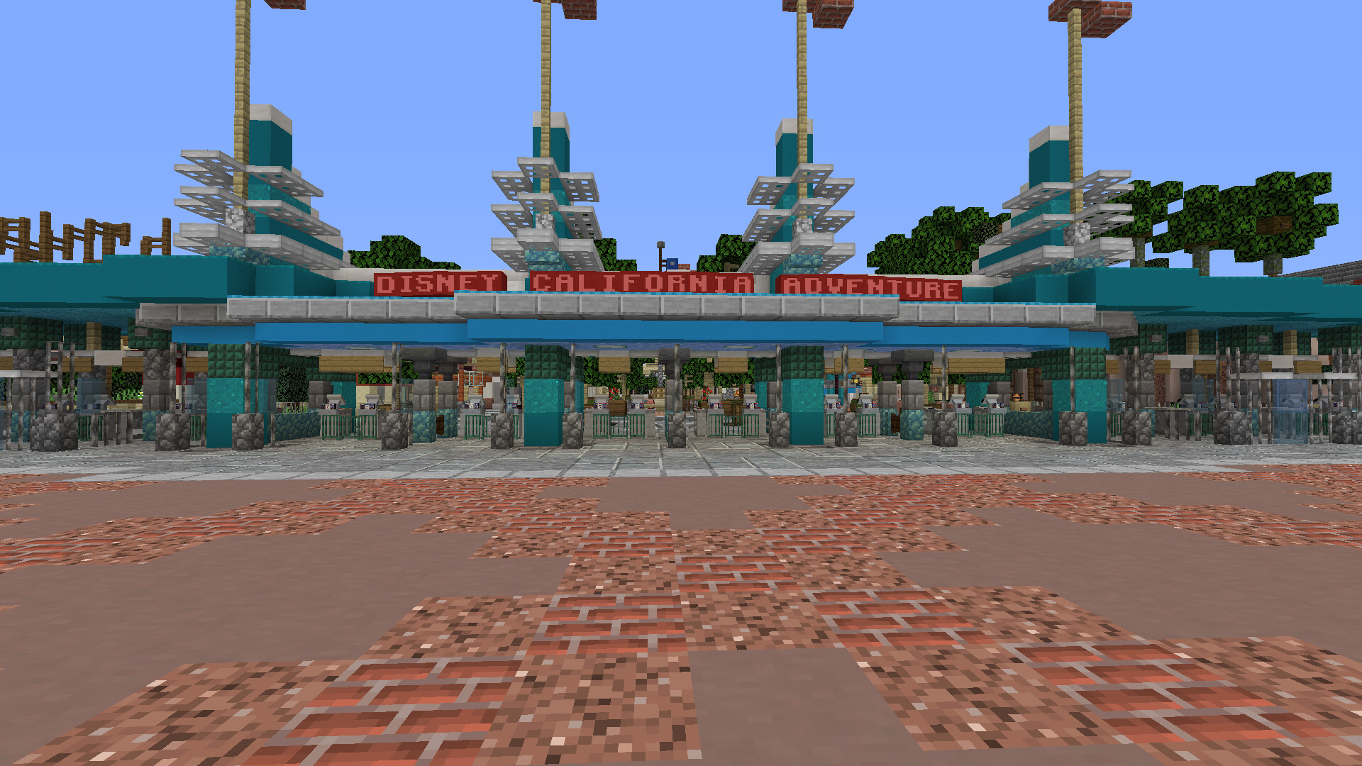 MCAmusement Disney California Adventure and Downtown Disney District ...