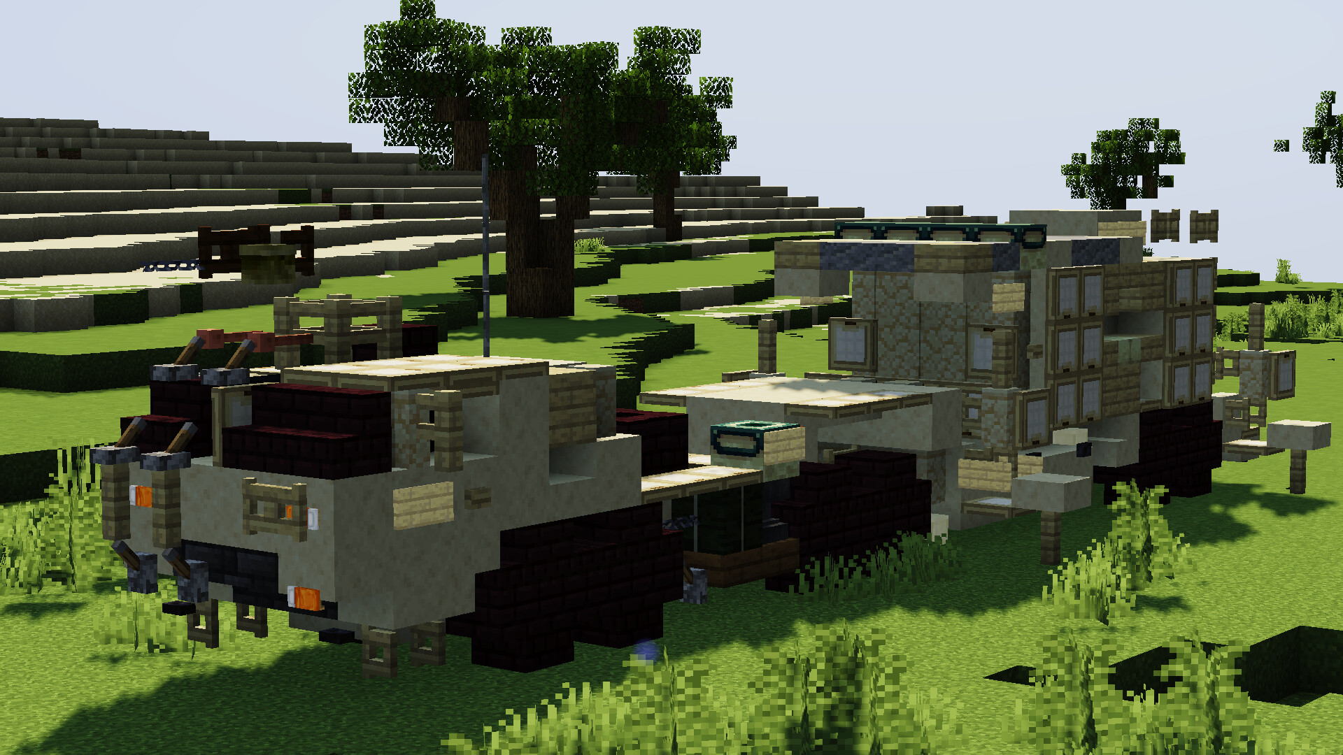 AN/MPQ-53 radar system + AN/MSQ-104 Engagement Control Station ...