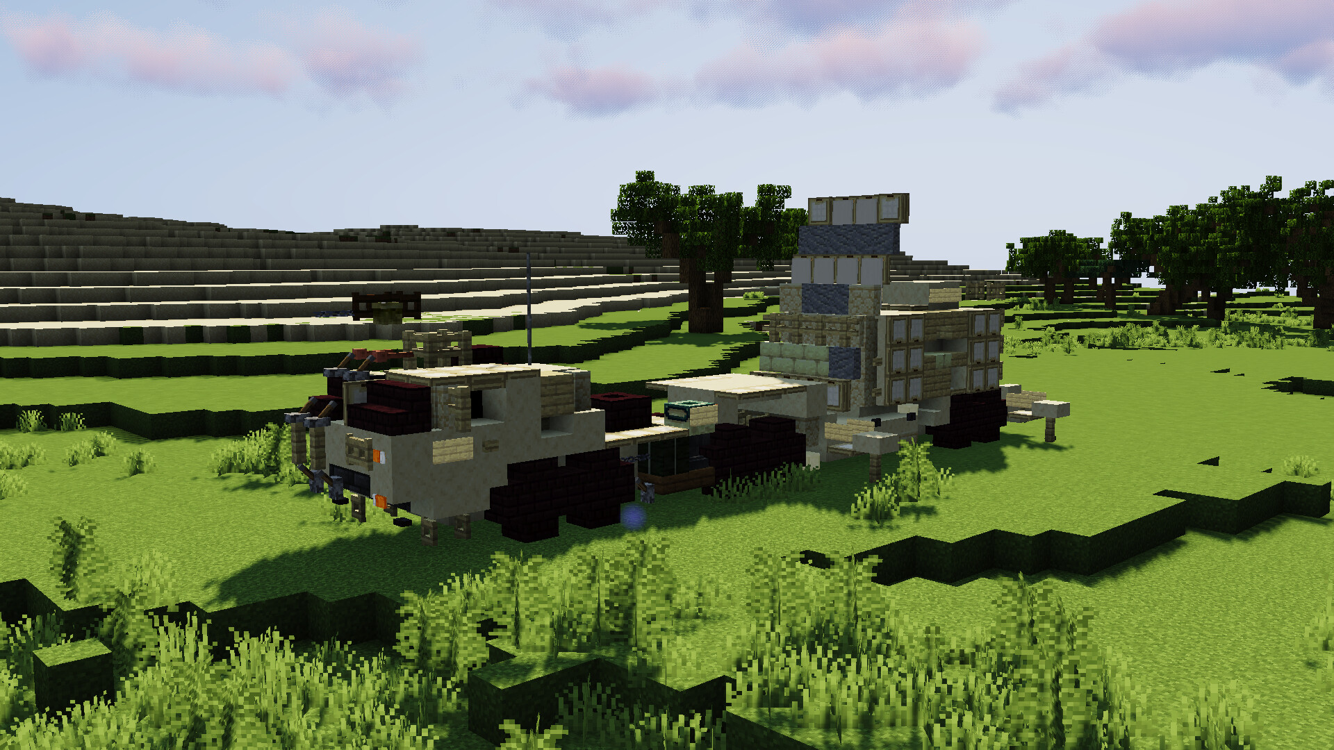 AN/MPQ-53 radar system + AN/MSQ-104 Engagement Control Station ...