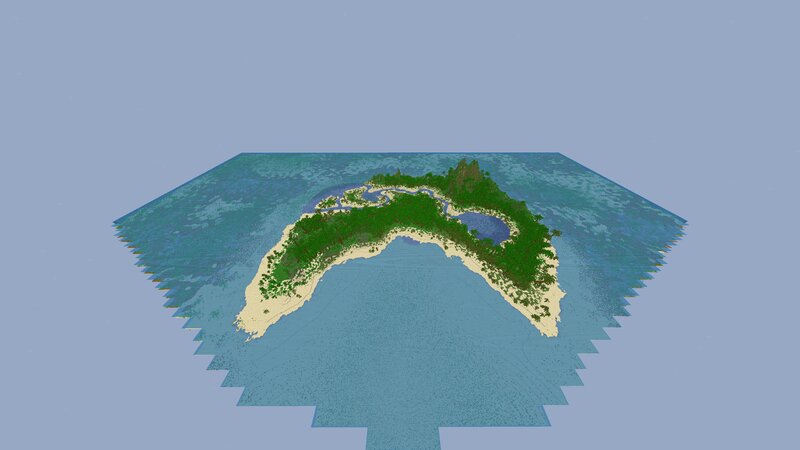 Volcanic Island [java 1.17+] Minecraft Map