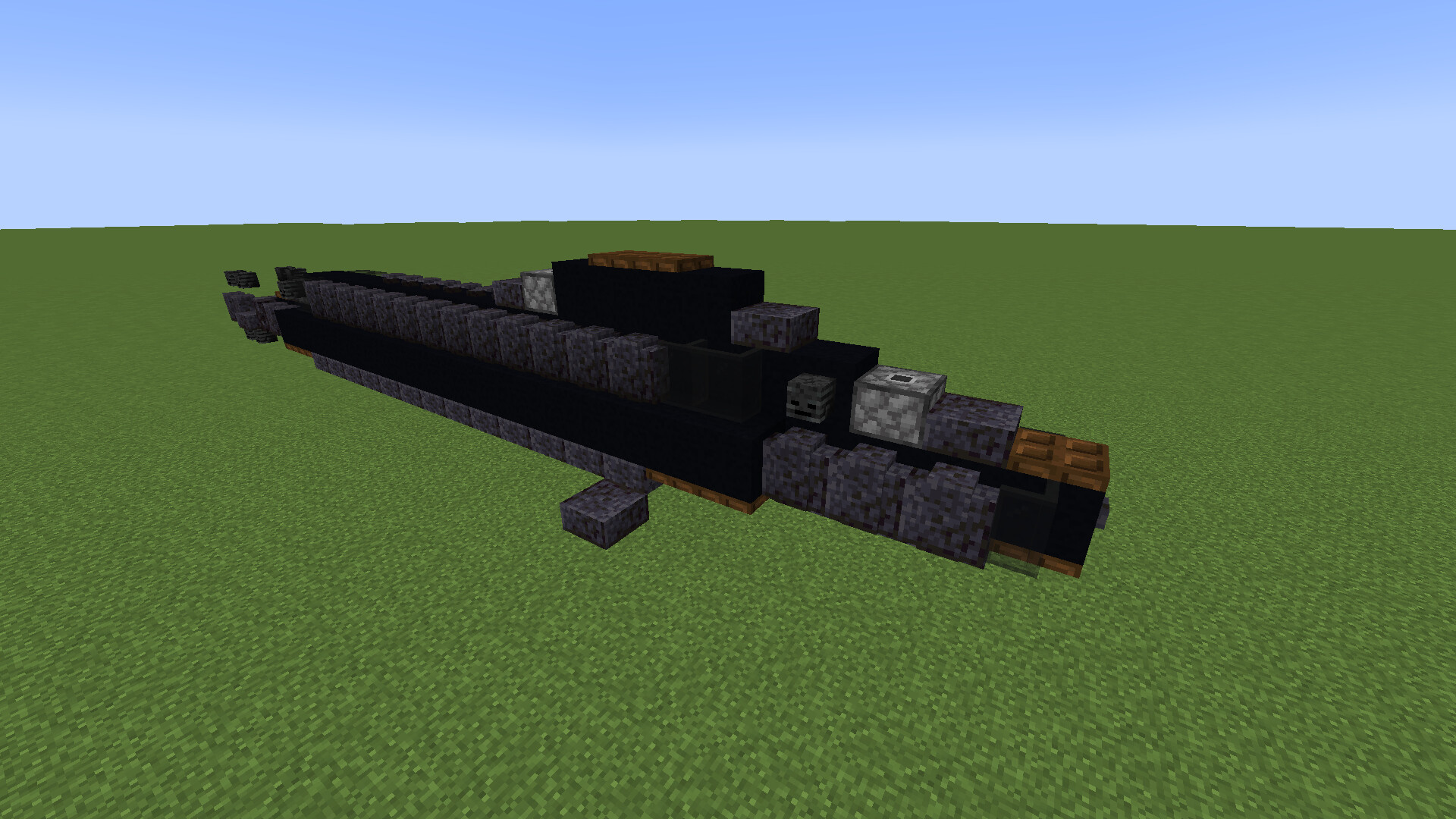 Arcturus nuclear submarine. Minecraft Map