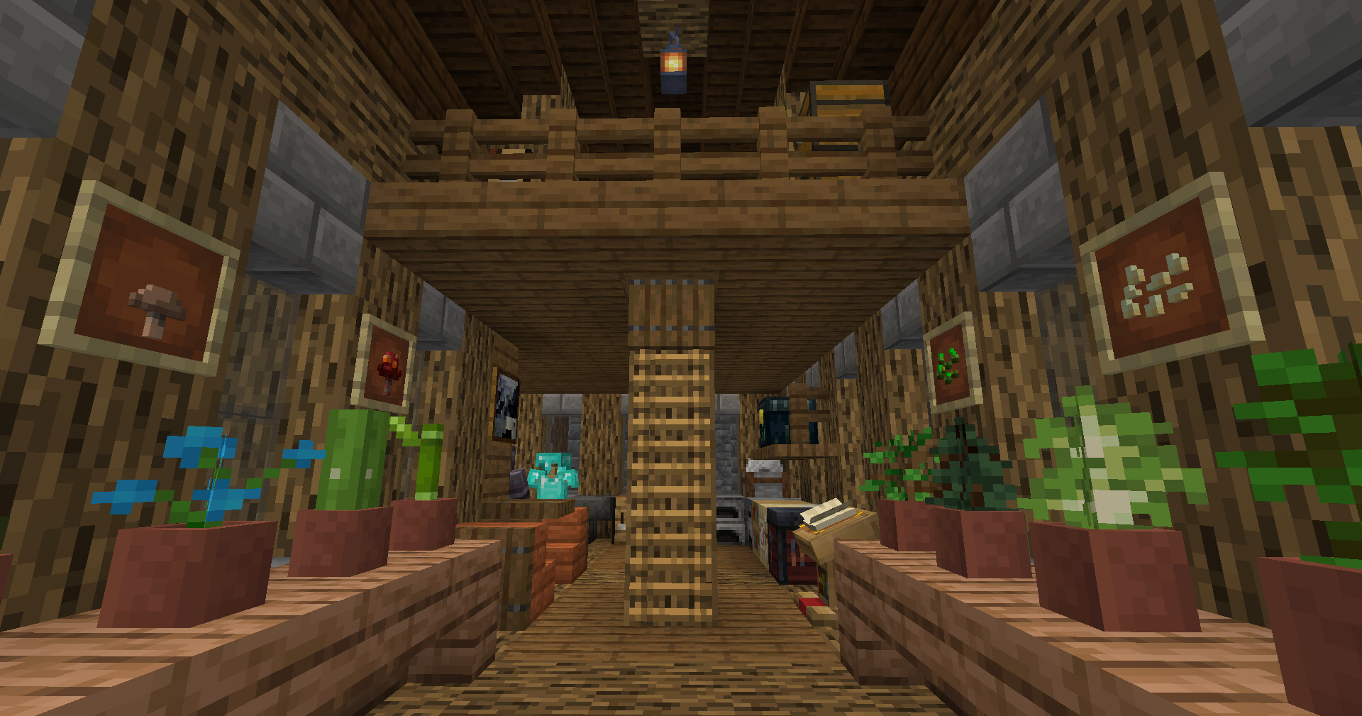 Village House With Shop Minecraft Map