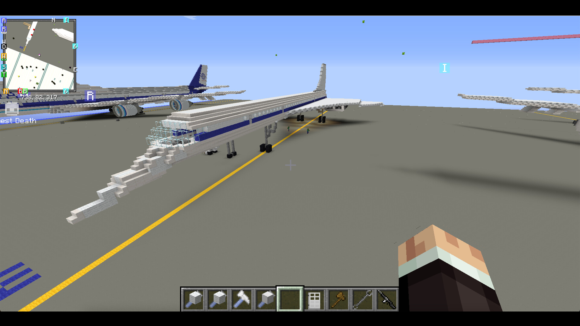 Aérospatiale/BAC Concorde Minecraft Map