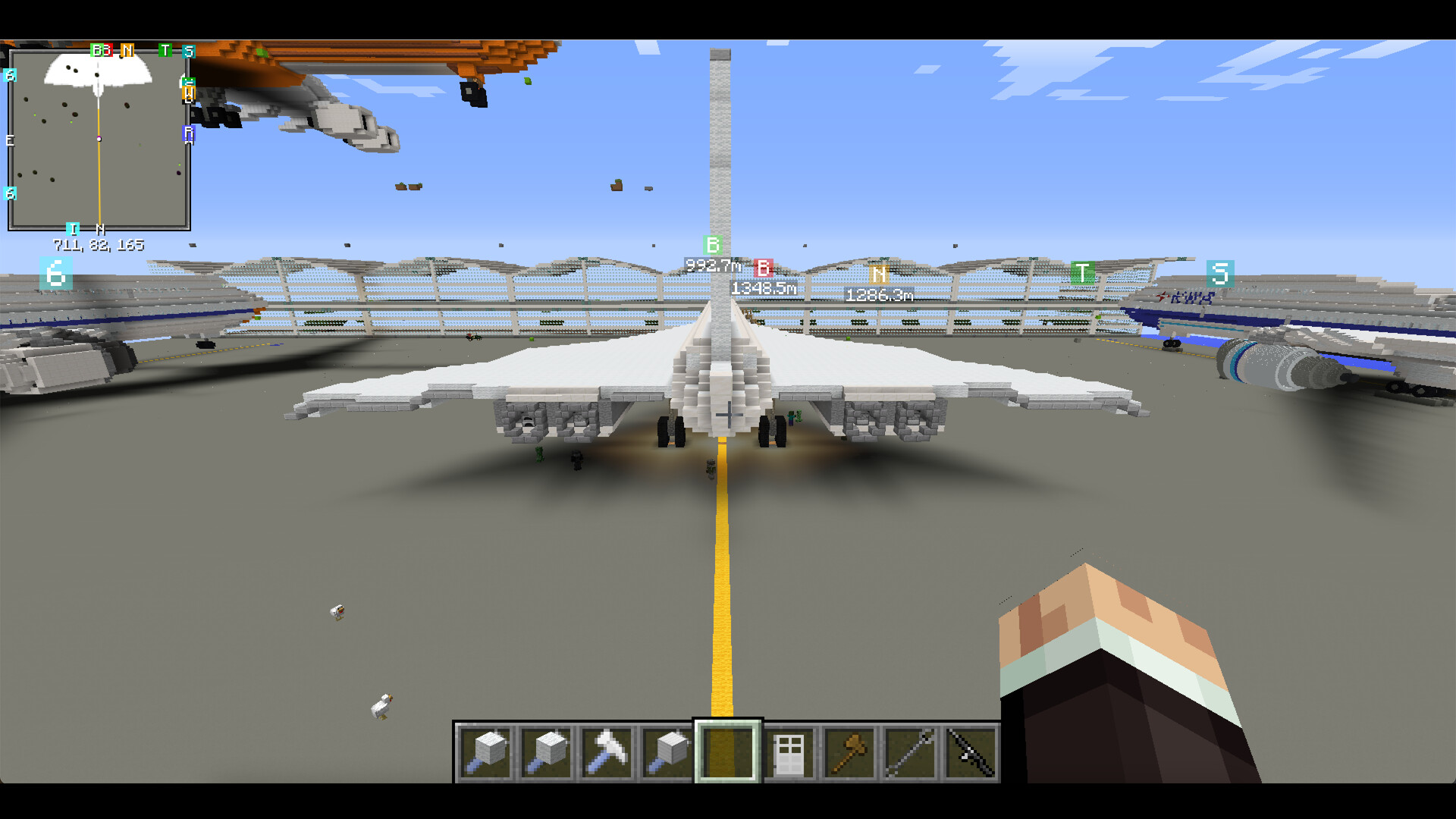 Aérospatiale/BAC Concorde Minecraft Map
