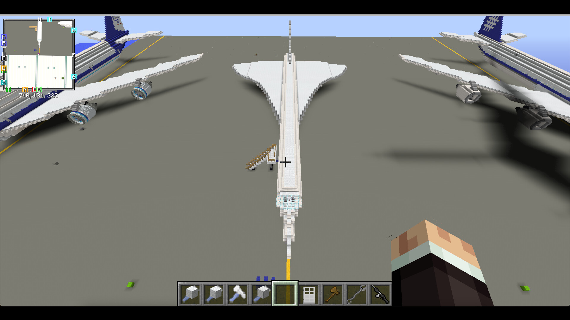 Aérospatiale/BAC Concorde Minecraft Map