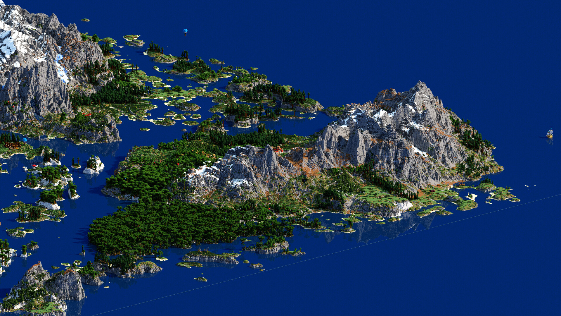 Gekostein - 4k, Ancient Cities on Valley islands [1.19+ Download, Java ...