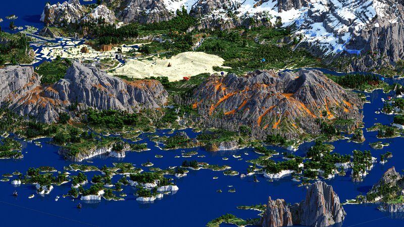 Gekostein - 4k, Ancient Cities on Valley islands [1.19+ Download, Java ...