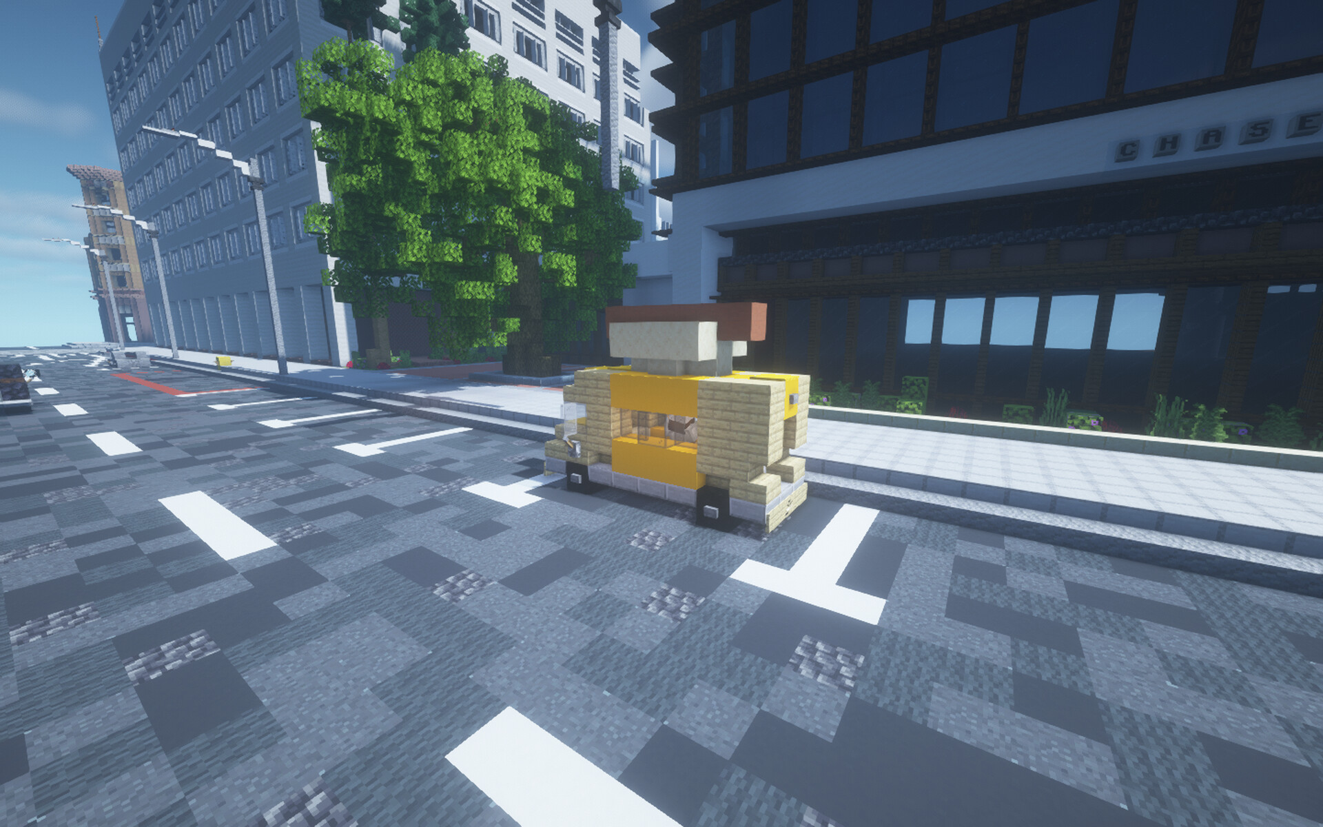 Hot Dog Food Truck | Builder's Forge Minecraft Map