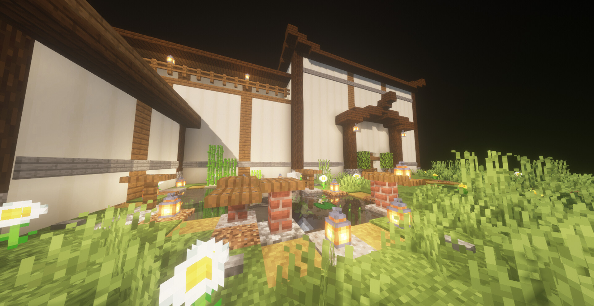 Japanese Contruccion + Schematic + TradingHall Minecraft Map