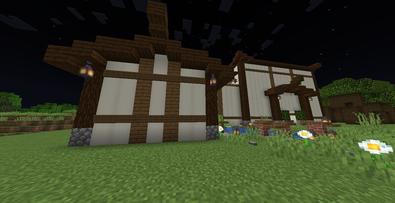 Japanese Contruccion + Schematic + TradingHall Minecraft Map