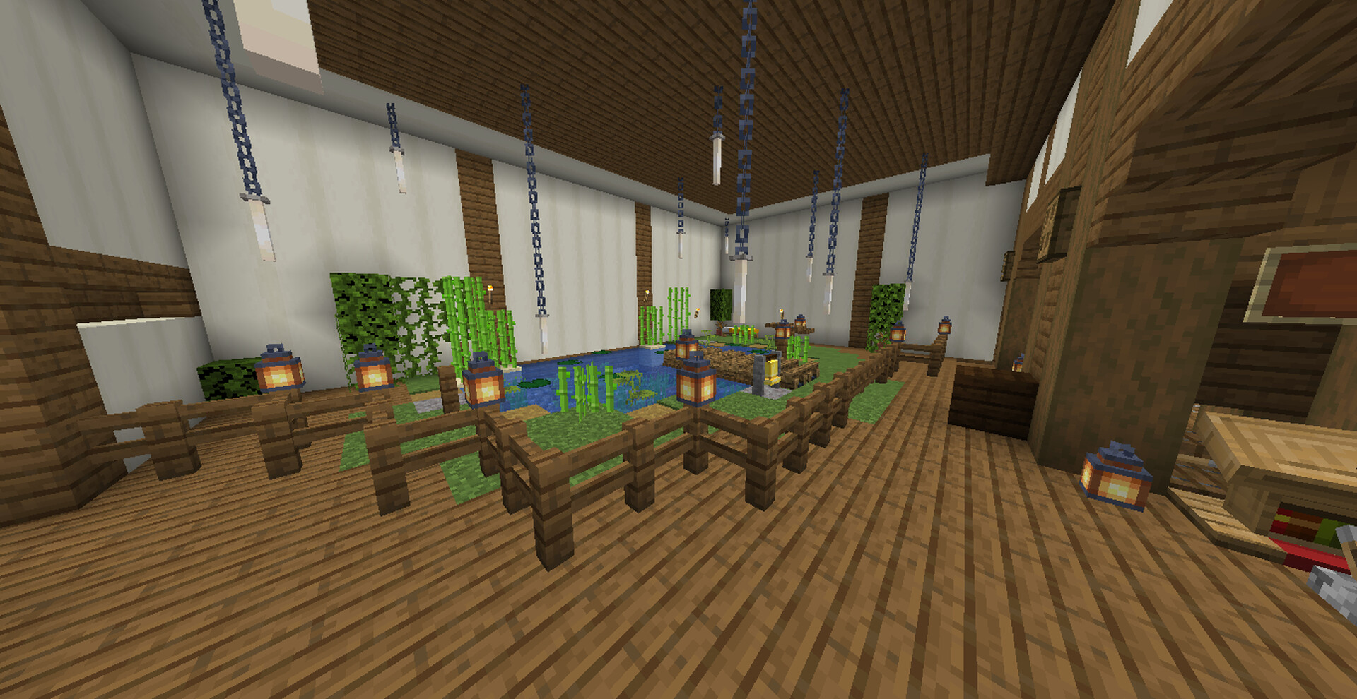 Japanese Contruccion + Schematic + TradingHall Minecraft Map