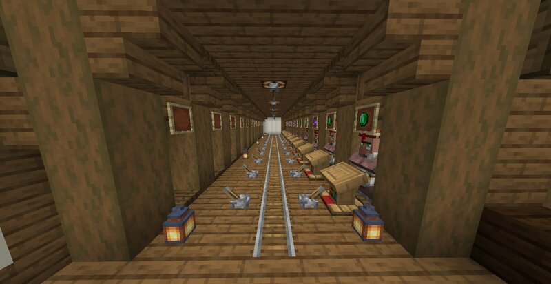 Japanese Contruccion + Schematic + TradingHall Minecraft Map