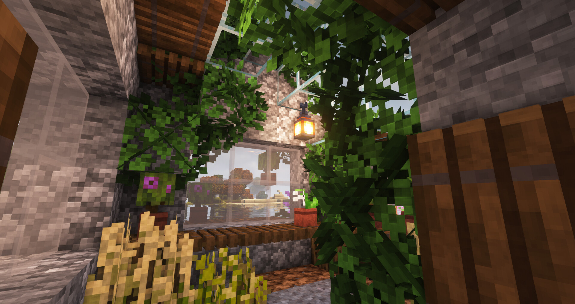 Home Base On TSG (The Stoned Golem) Minecraft Map