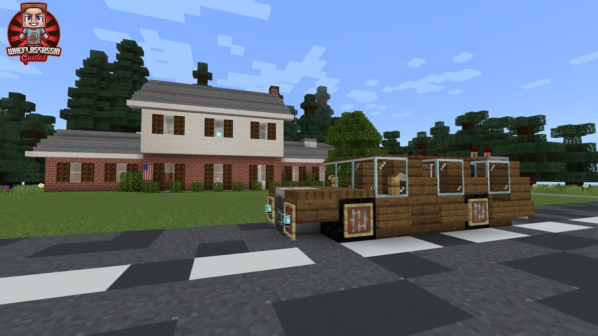 Nancy Wheeler's Station Wagon from Stranger Things!! Minecraft Map