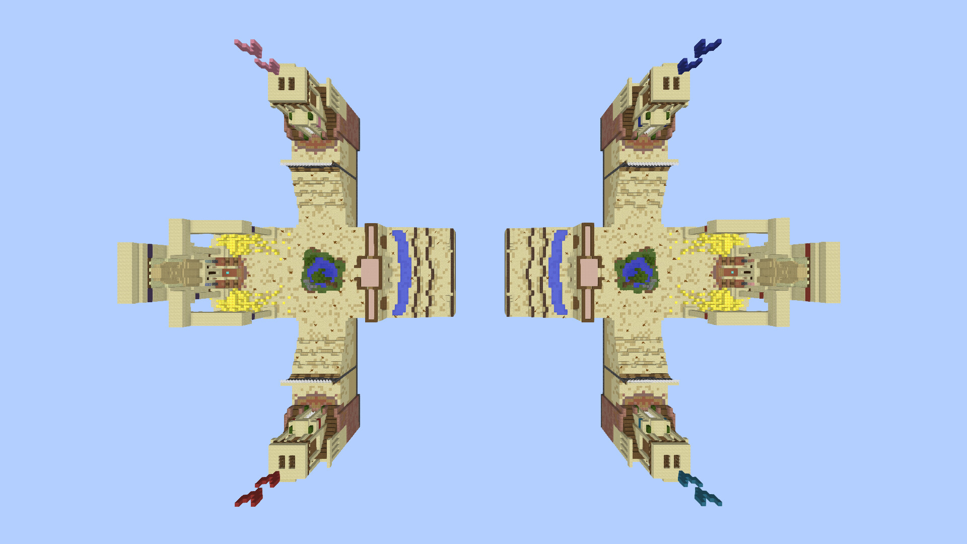 (1.8.9)(Capture The Wool) Dune Minecraft Map