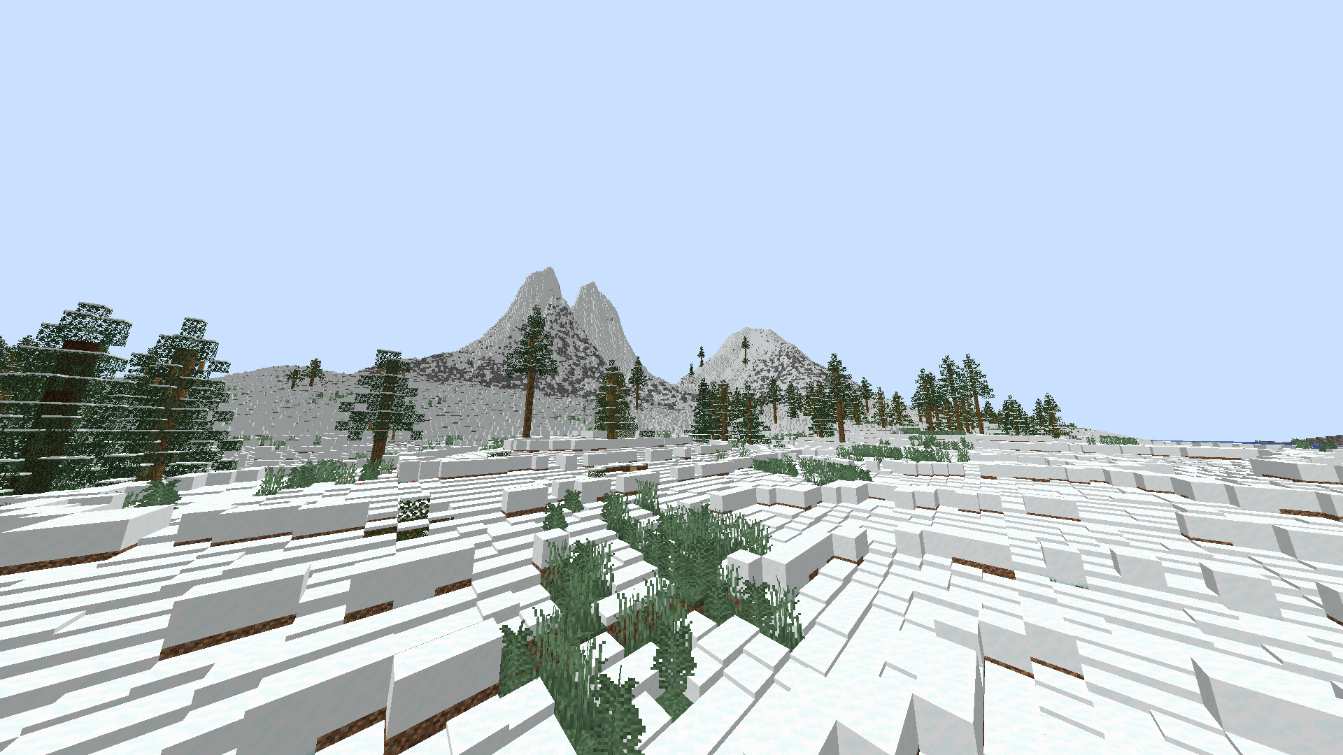 Three Biomes | [FREE DOWNLOAD] 4000x4000 Custom Terrain Minecraft Map