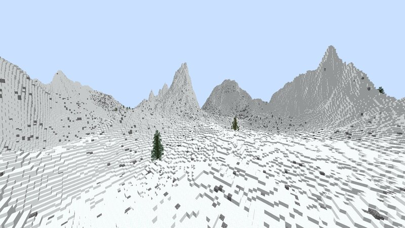 Three Biomes | [FREE DOWNLOAD] 4000x4000 Custom Terrain Minecraft Map
