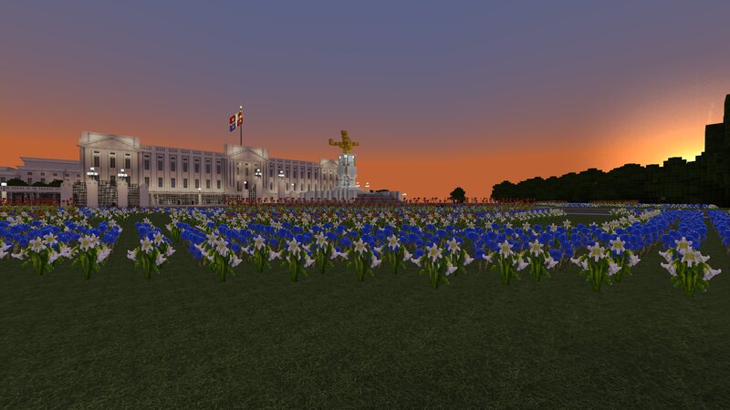 United Kingdom - Minecraft || Buckingham Palace Minecraft Map