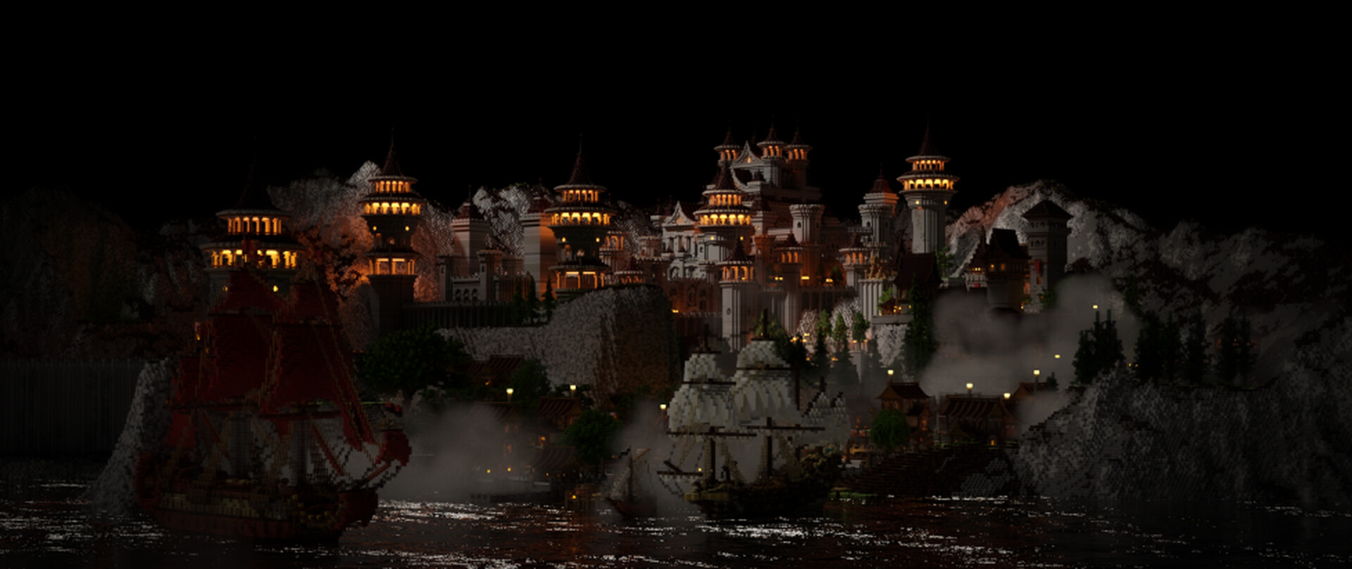 Mooi middeleeuws Minecraft Map