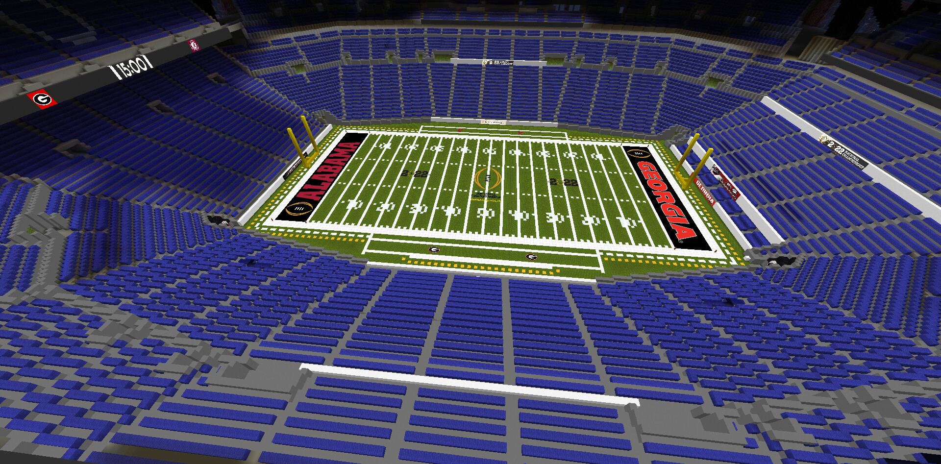 2021 CFB Championship Game Minecraft Map