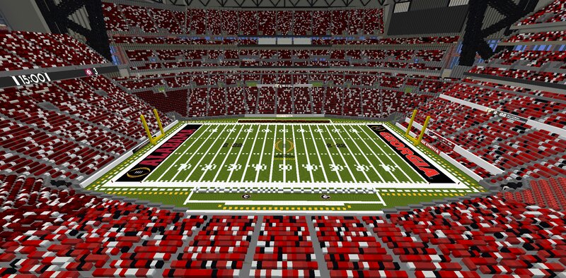 2021 CFB Championship Game Minecraft Map
