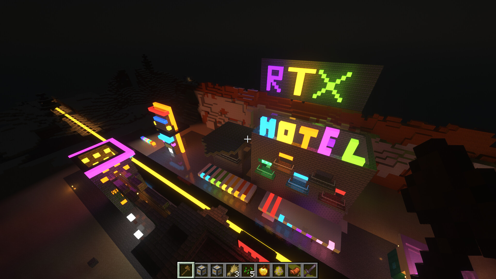 RTX District For Java Edition Minecraft Map