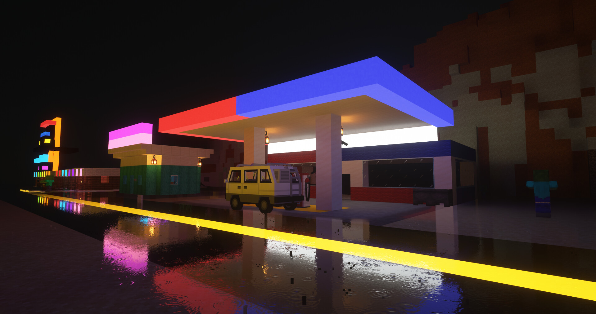 RTX District For Java Edition Minecraft Map