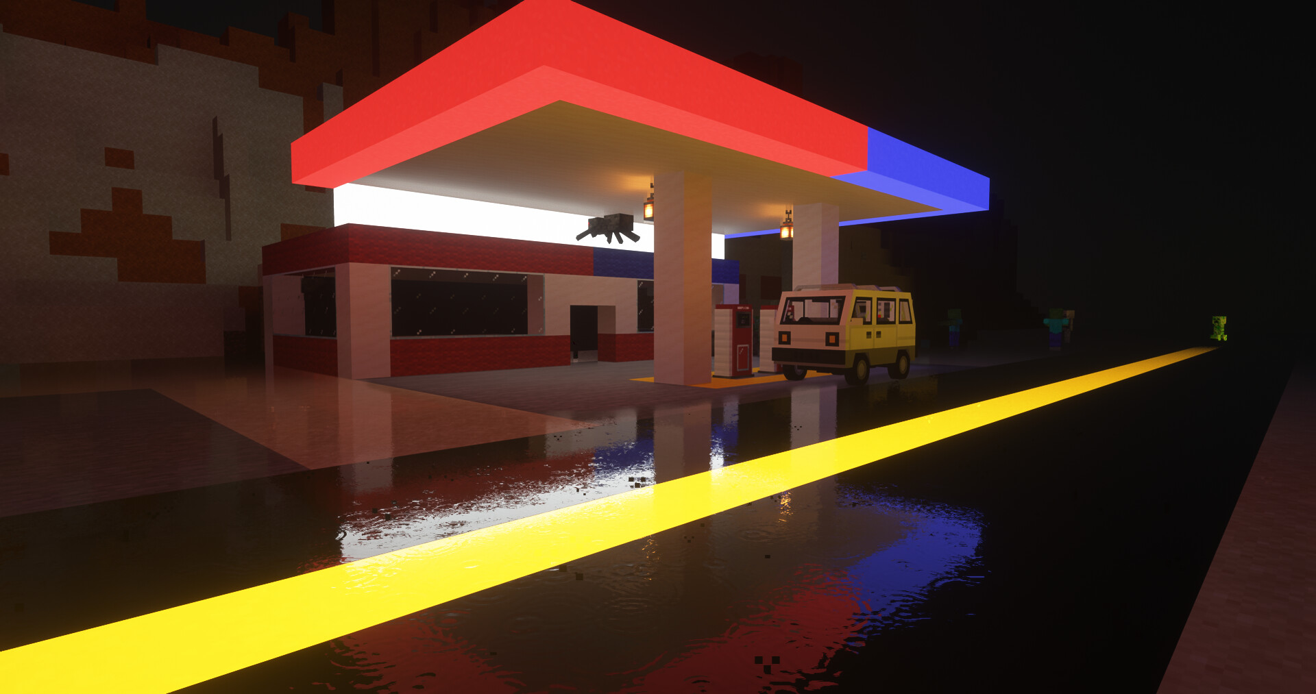 RTX District For Java Edition Minecraft Map