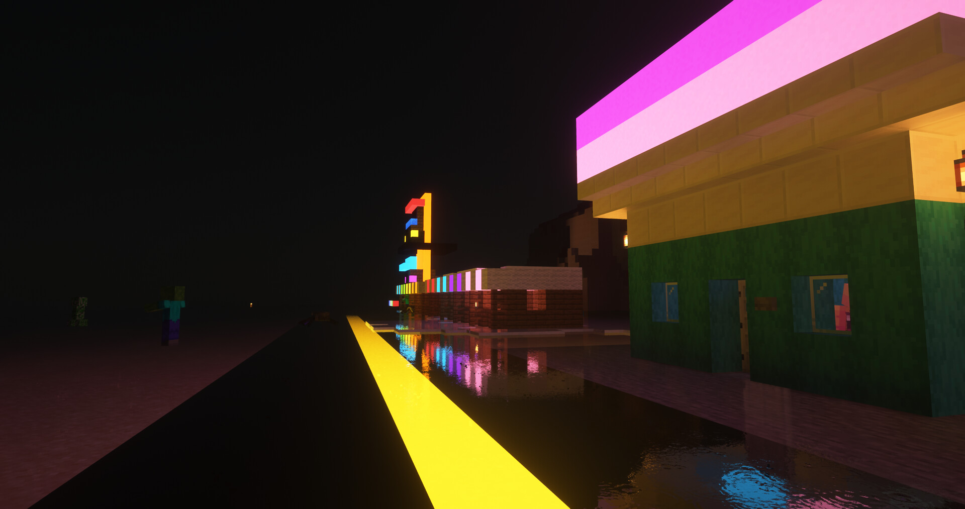 RTX District For Java Edition Minecraft Map