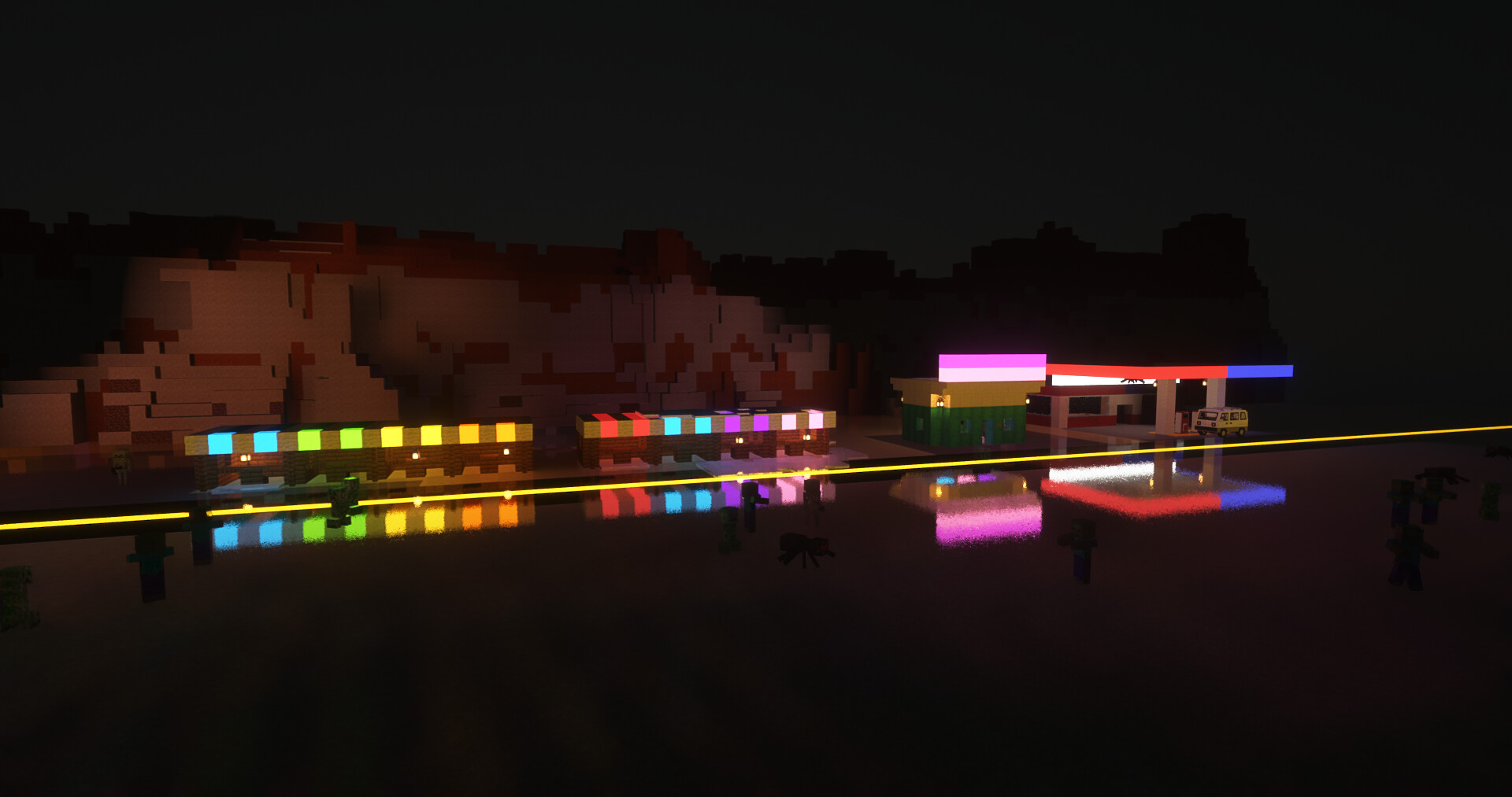 RTX District For Java Edition Minecraft Map