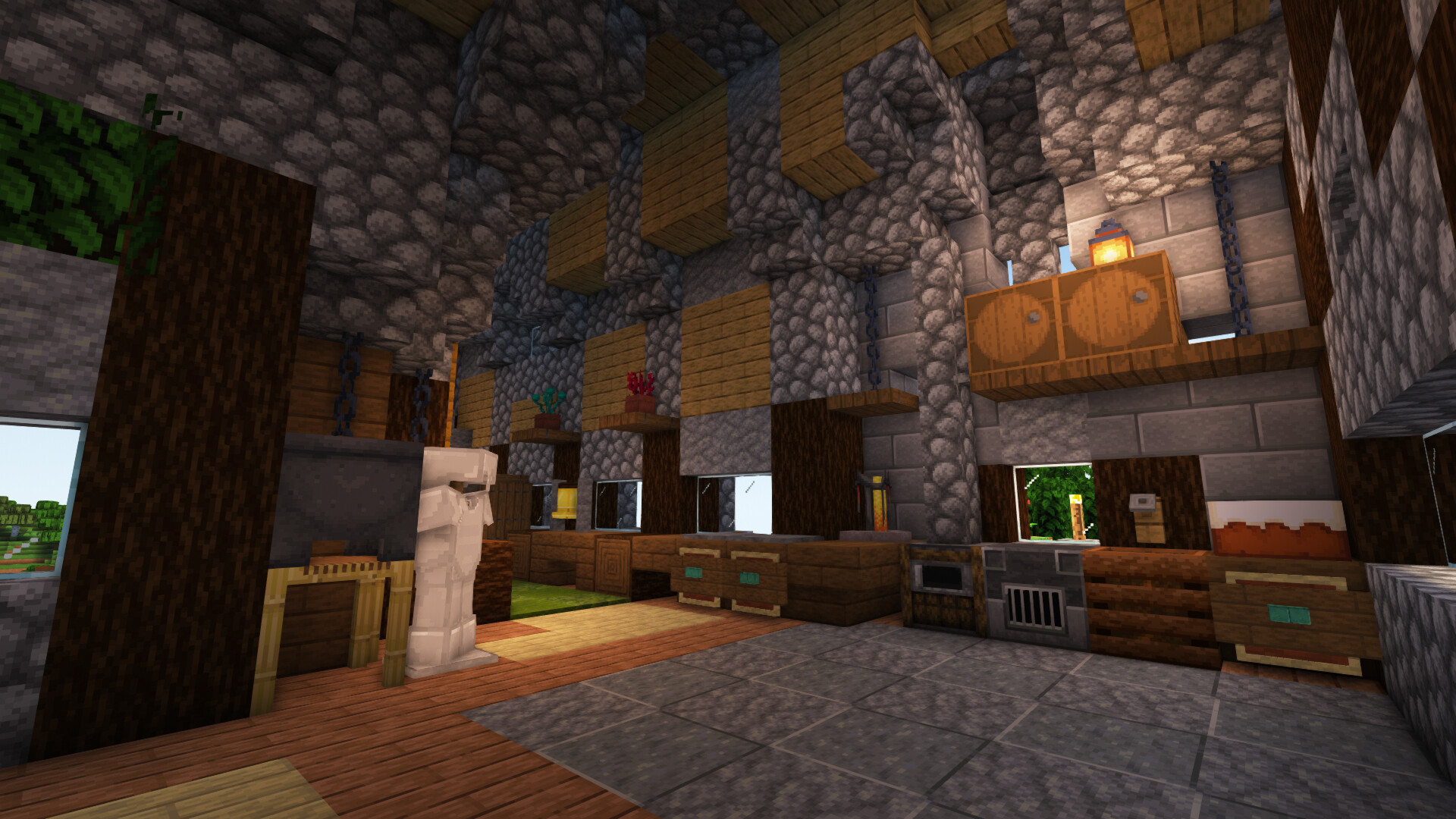 Medieval manor house [Interior] Minecraft Map