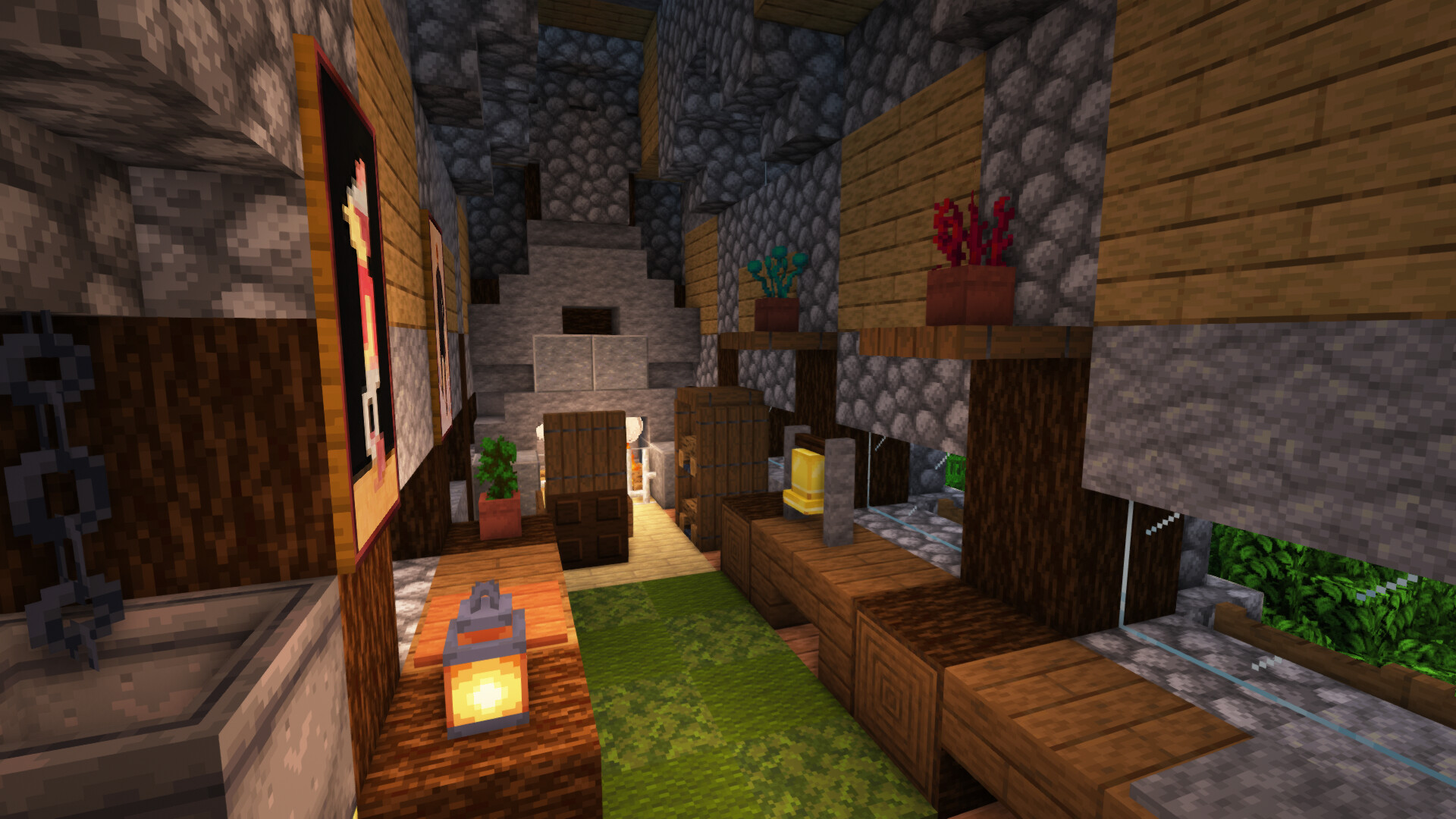 Medieval manor house [Interior] Minecraft Map