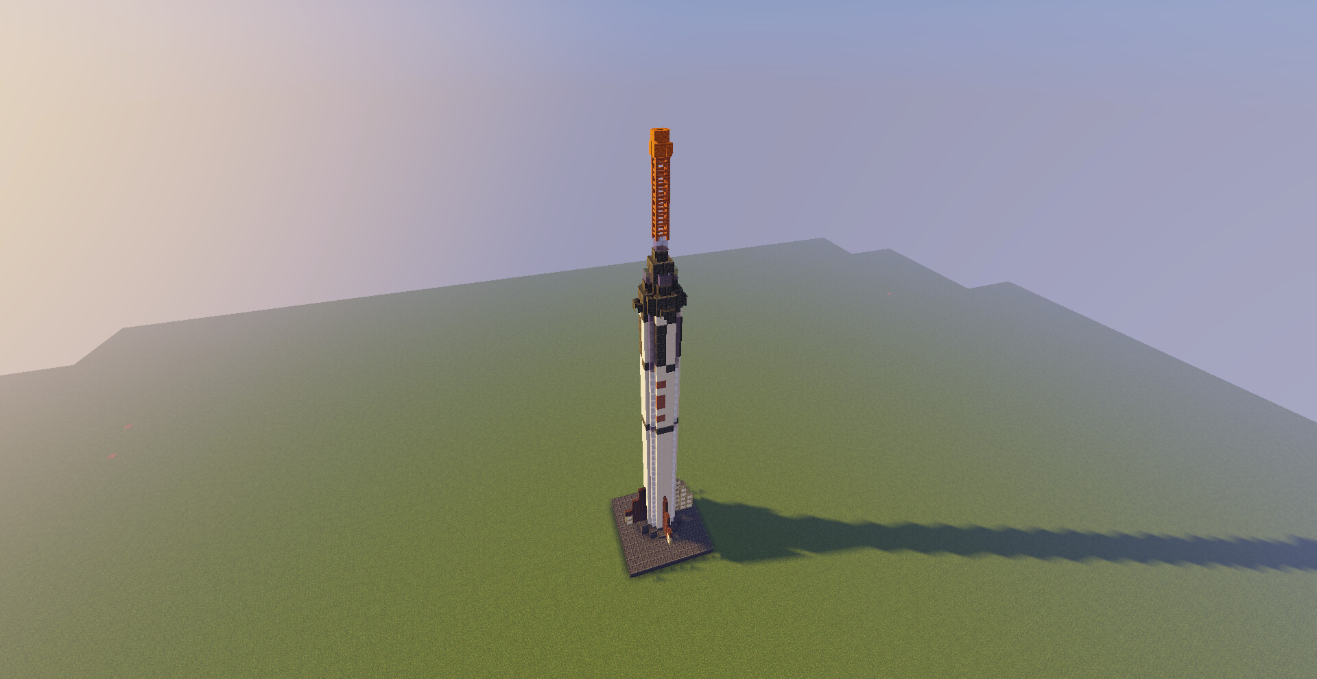Mercury-Redstone Launch Vehicle (2:1) Minecraft Map