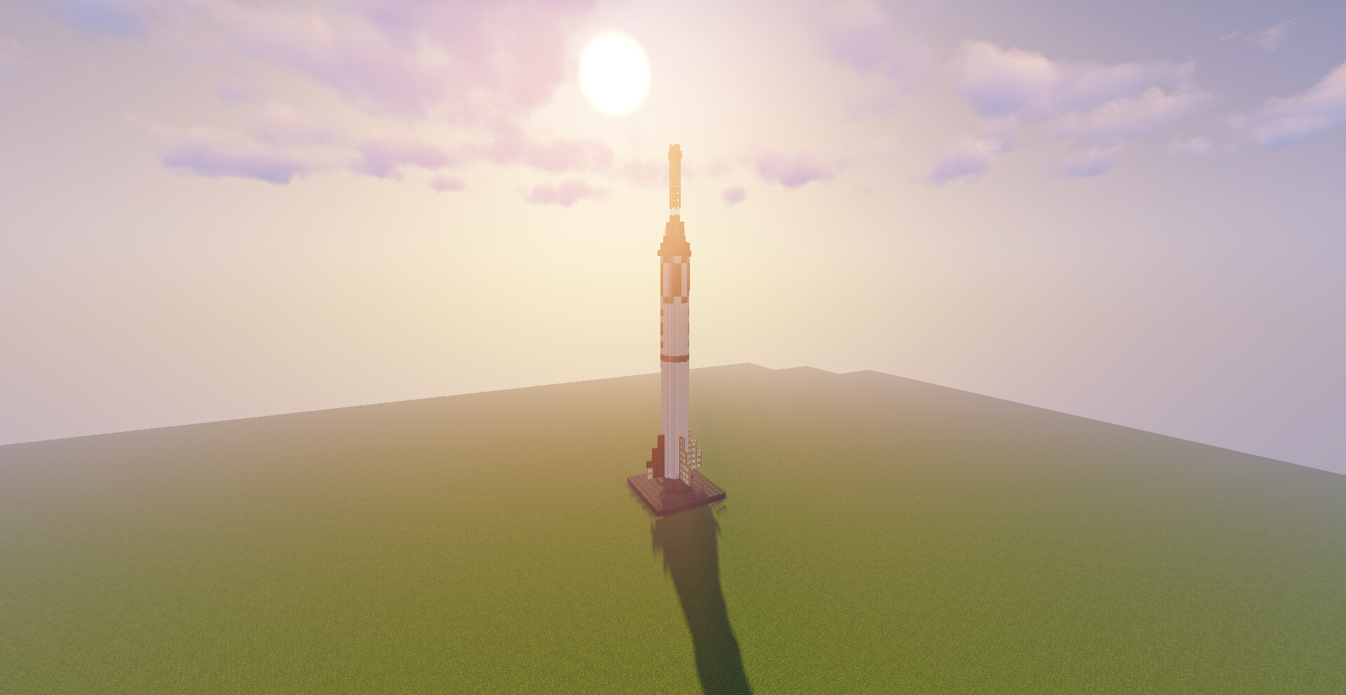 Mercury-Redstone Launch Vehicle (2:1) Minecraft Map