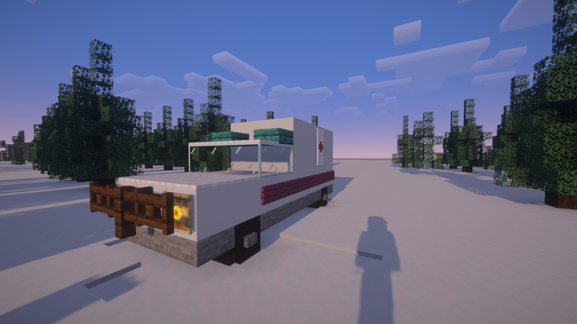 Tiger armored car (Тигр бронеавтомобиль) Minecraft Map
