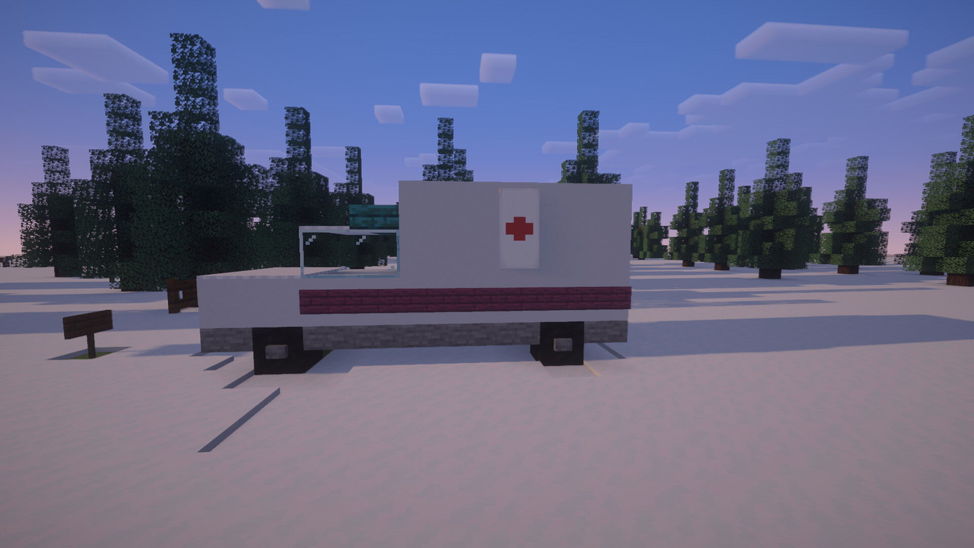 Tiger armored car (Тигр бронеавтомобиль) Minecraft Map