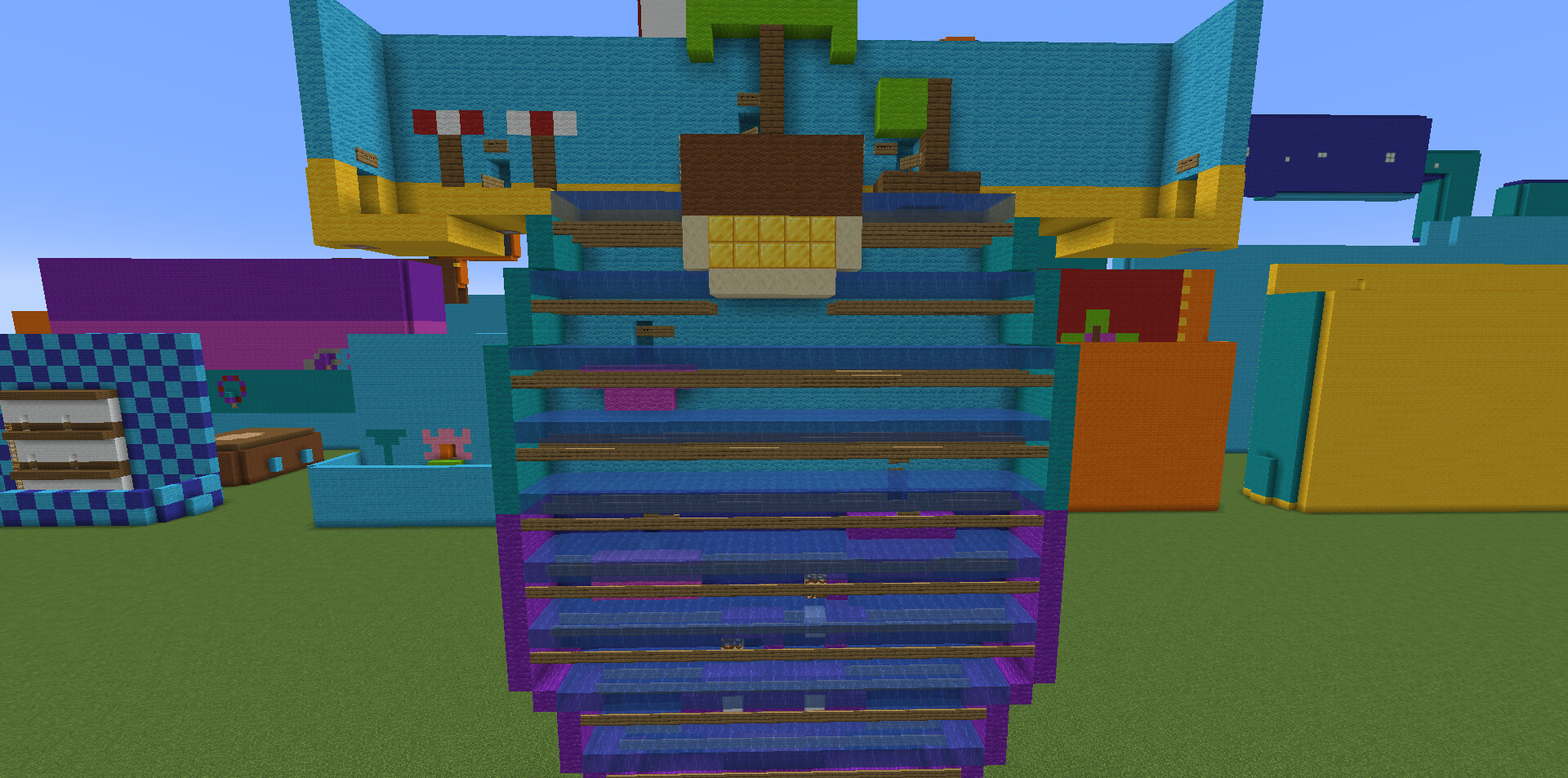 Kirby's Epic Yarn in Minecraft 1.18.2 Minecraft Map