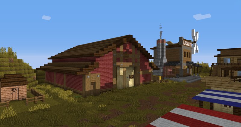 Old Wild West - Valentine Town Minecraft Map