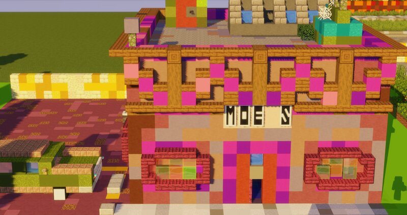 The Simpsons! Springfield - Minecraft Build Collection Minecraft Map