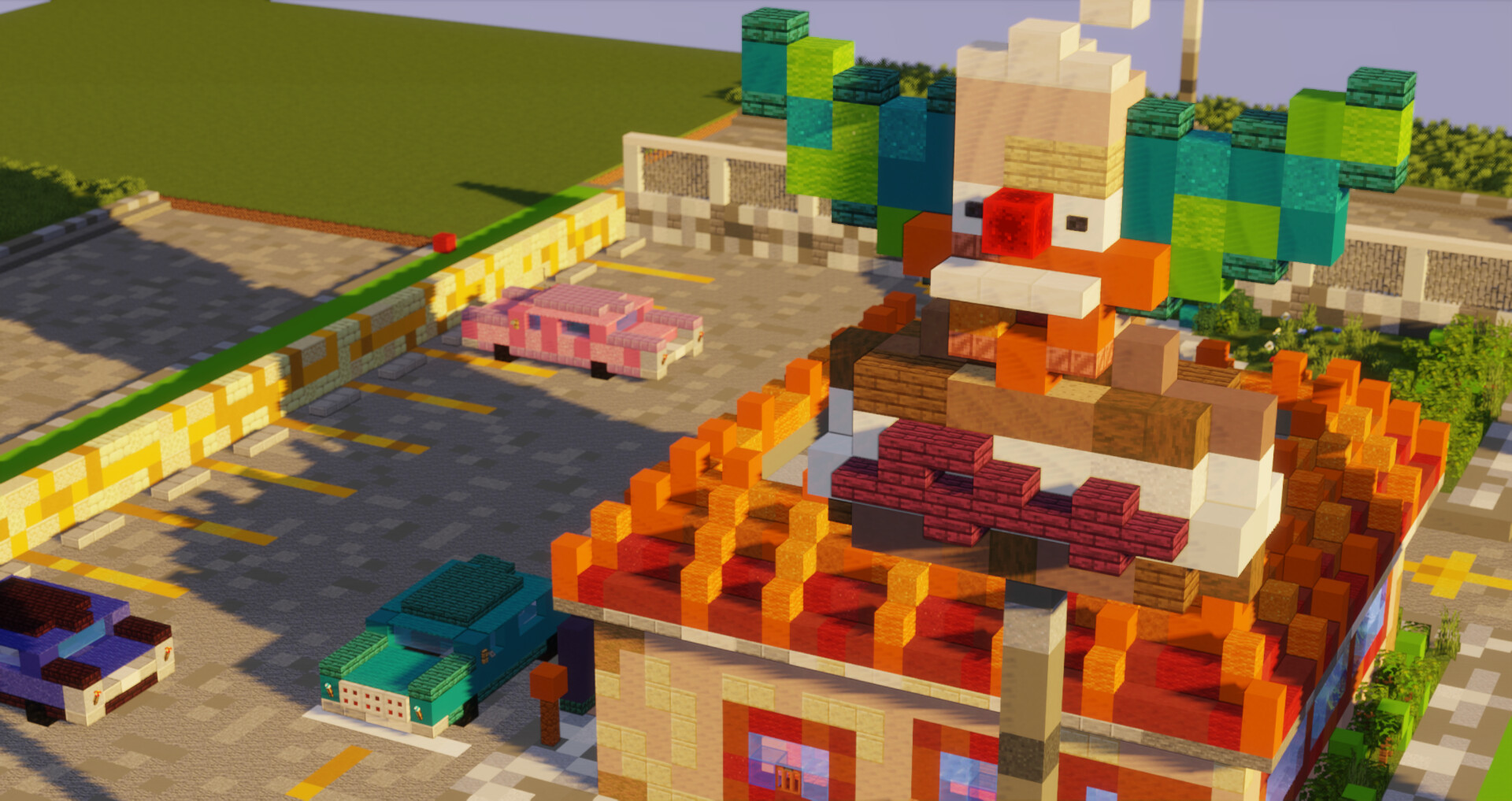 The Simpsons! Springfield - Minecraft Build Collection Minecraft Map